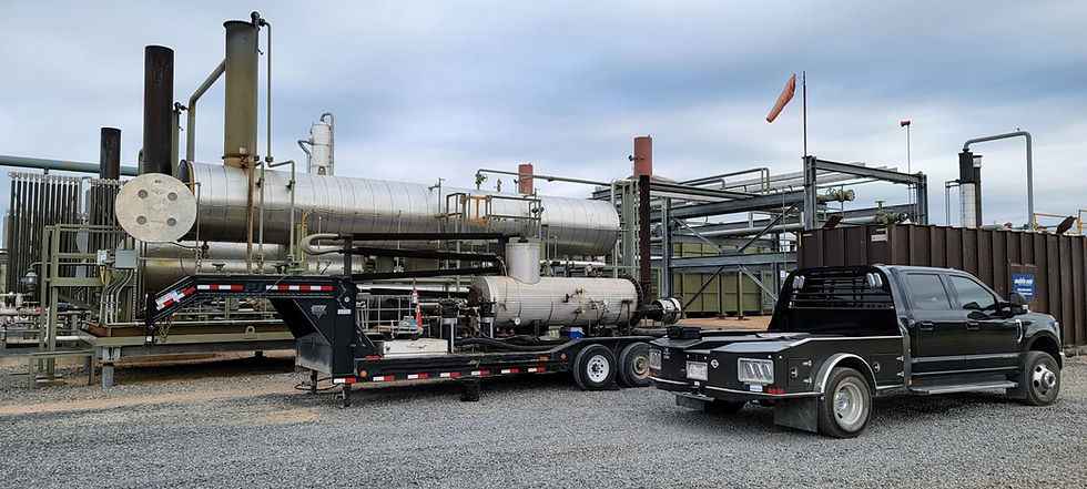 TEG Reclamation Services | Glycol distillation and DEHY Services