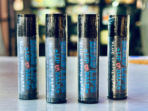 Dead Lips Blue Corpseberry Goth Lip Balm Chap Stick | Nate Thompson Video