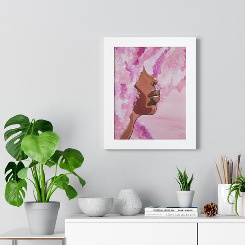Cloud Goddess Framed Poster | B.Denae Artistry
