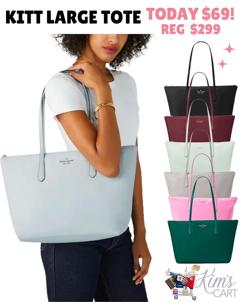 NEW Colors Added!! These Kate Spade Kitt Nylon Totes are THE BEST