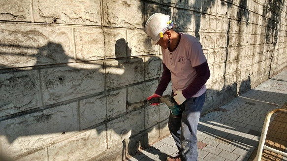 Polymer-Modified, Structural Concrete Patching, SH100-Polymer Repair Mortar