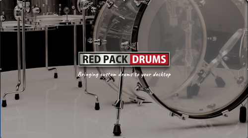 Lucid Drums: US Build 7 Piece Acryl Kit | Red Pack drums