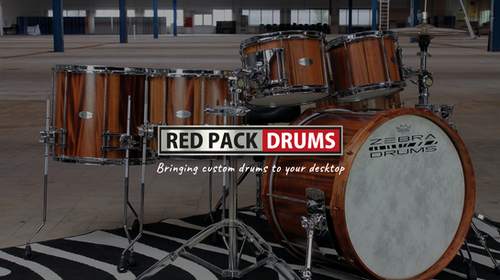 Warmth and Depth: Mahogany Tom set | Red Pack drums