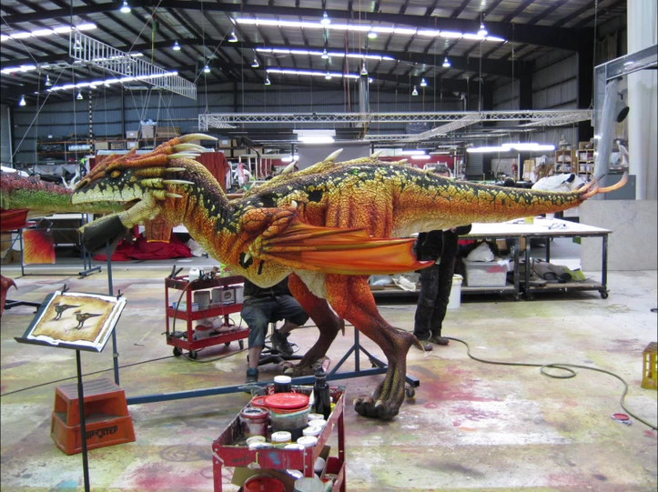 How to Train Your Dragon Arena Show | Stuart Hall Artist