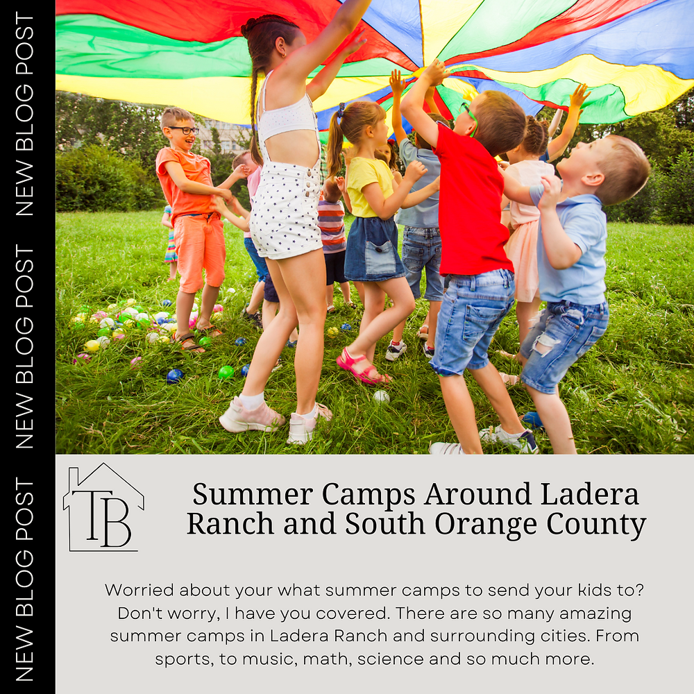 Summer Camps Around Ladera Ranch and South Orange County