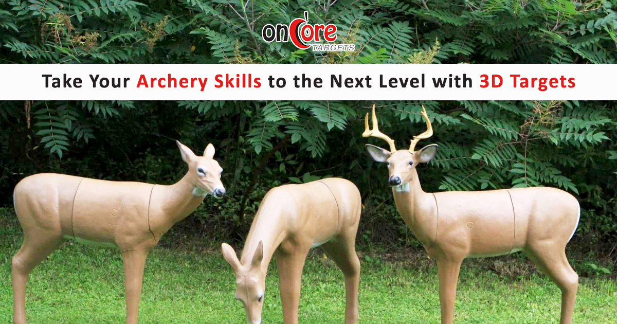 Take your archery skills to the next level with 3D targets