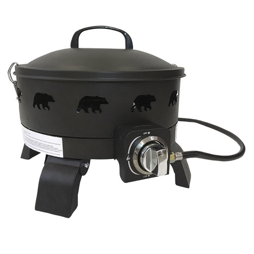 Portable Propane Campfire Fire Pit | AquaFire Leisure