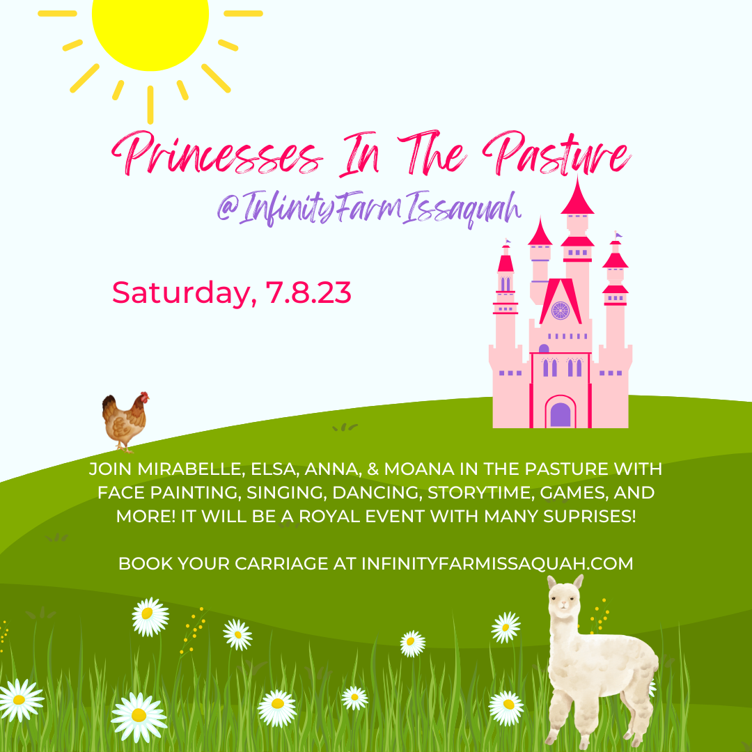 Princess in the Pasture | Infinity Farm