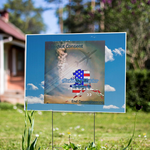 Yard sign | Alaska Sky Watcher