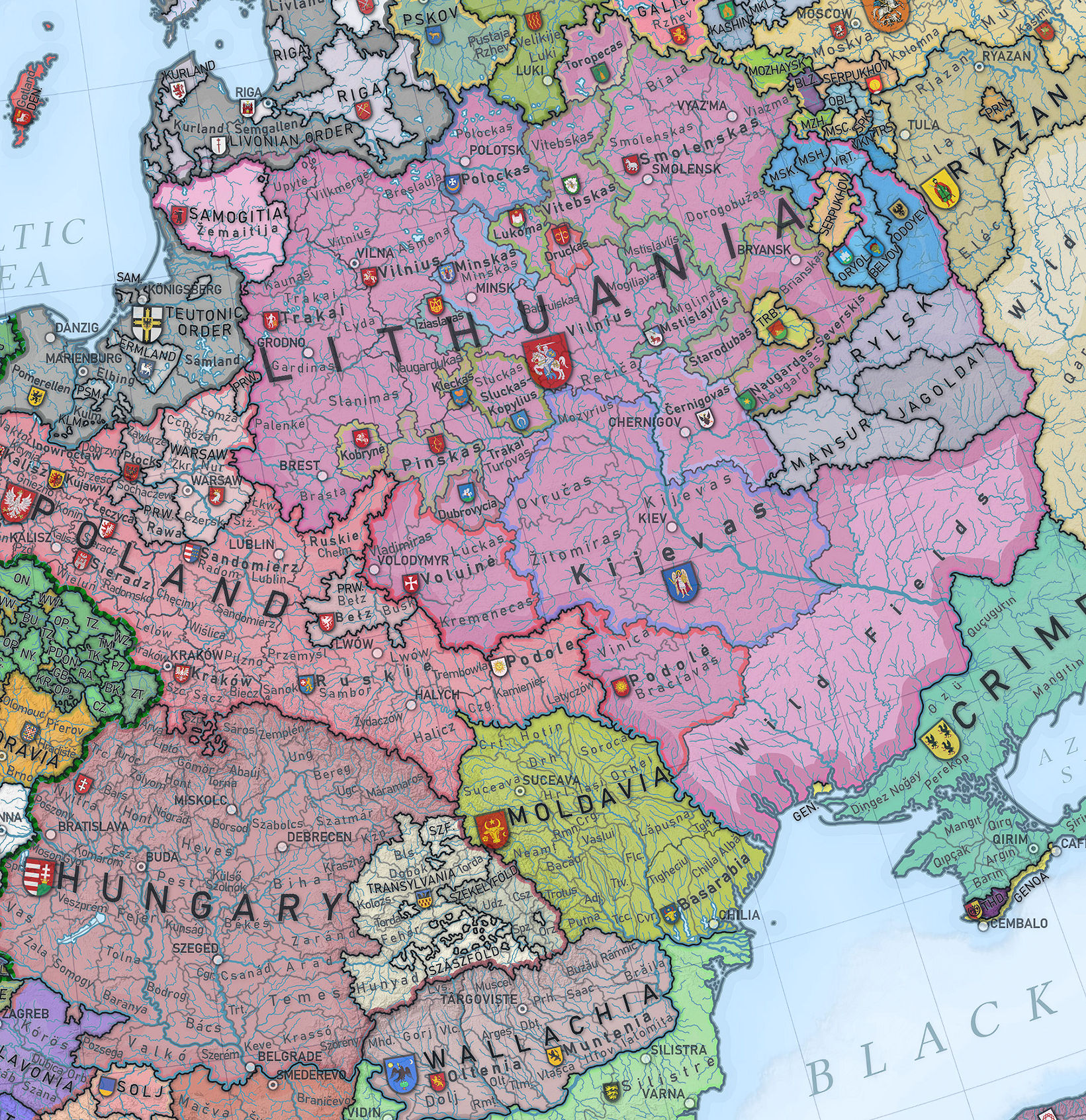 Tired of hearing Lithuania being referred to as a "Tiny" Country?