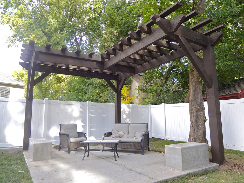 Wright Timberframe - Pergola Gallery