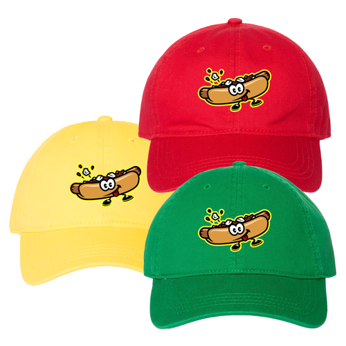 Ketchup, Mustard, Relish Hot Dog Hat | WorcesterBravehearts