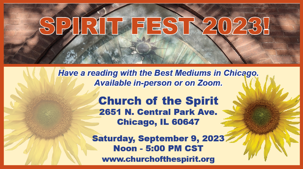Spirit Fest 2023 | Church of the Spirit