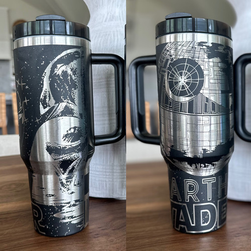 RTS - 40 oz D Vadar Non Branded Tumbler | Cut + Co Designs