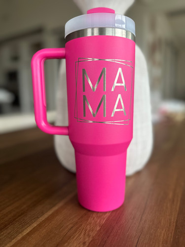RTS - 40 oz MAMA Non Branded Tumbler | Cut + Co Designs
