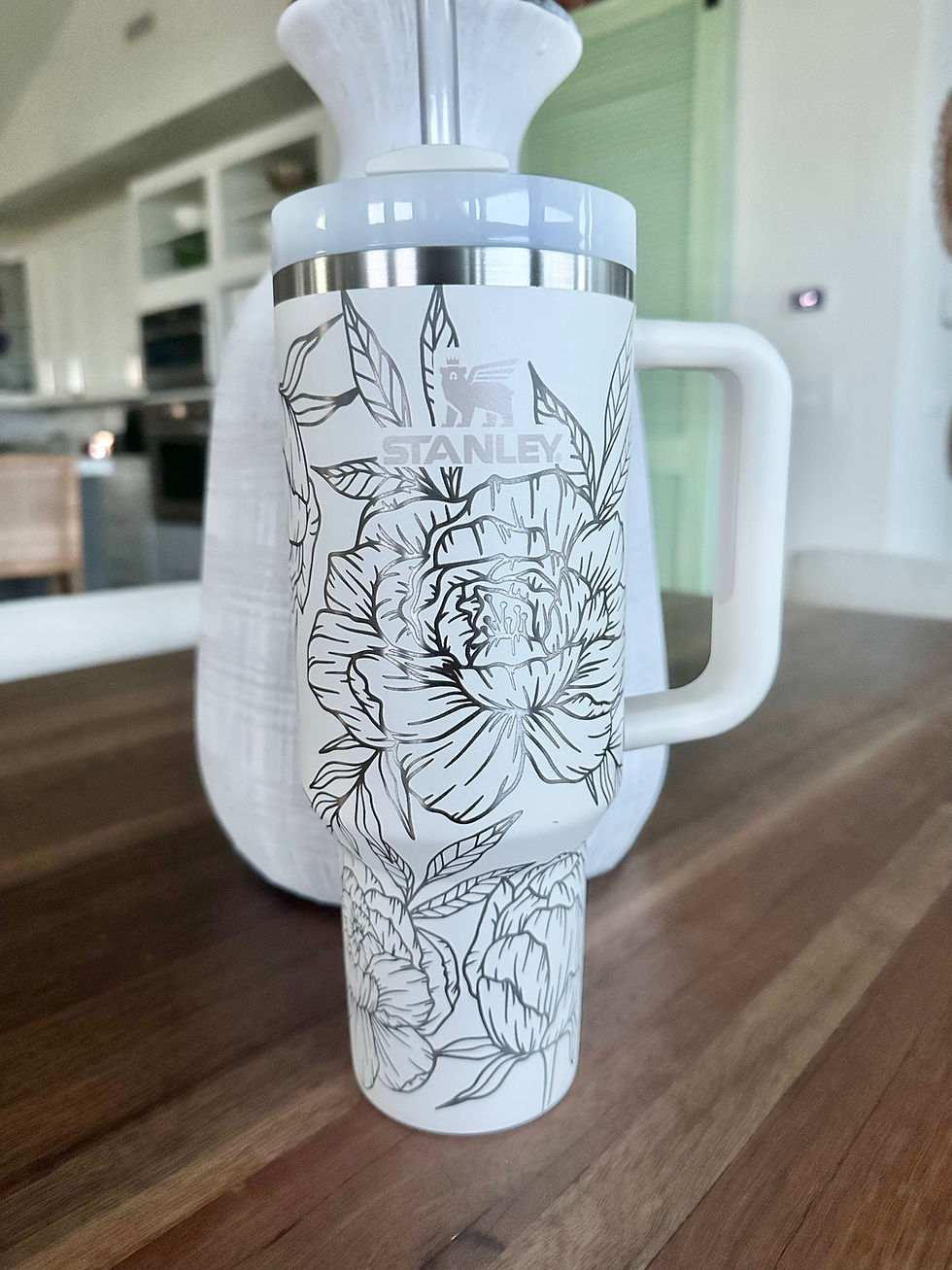 40 Oz Stanley Engraved Tumbler | Cut + Co Designs