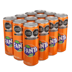 Fanta naranja - Paquete 12 unidades 355ML | Mangio