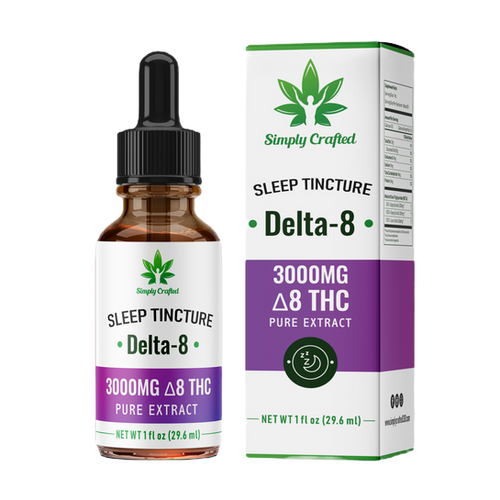 3000mg Delta-8 Tincture For Sleep | Luxe