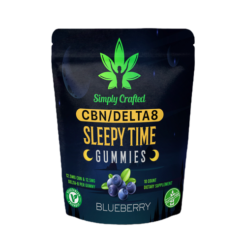 Sleepy Time Gummies with Delta-8 and CBN | 10 count | Luxe