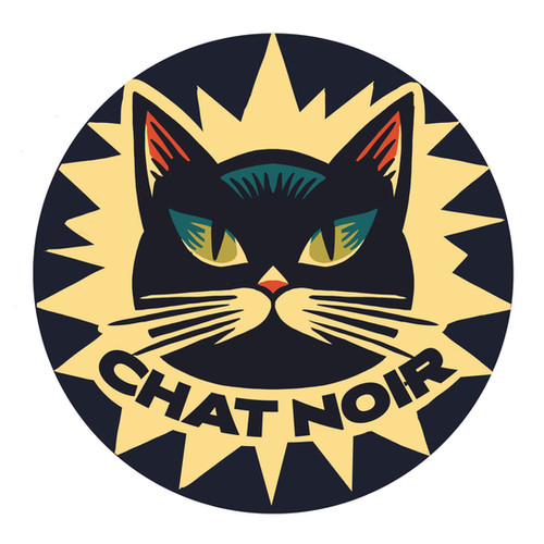 Sticker CHAT NOIR | Drach Studio