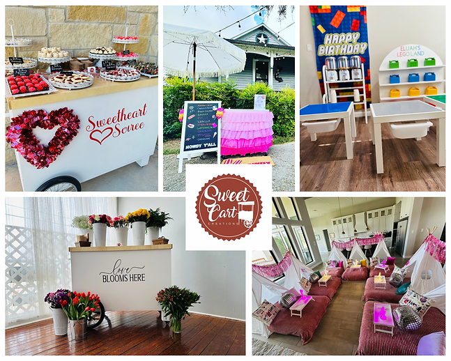 Party Rentals | Sweet Cart Creations