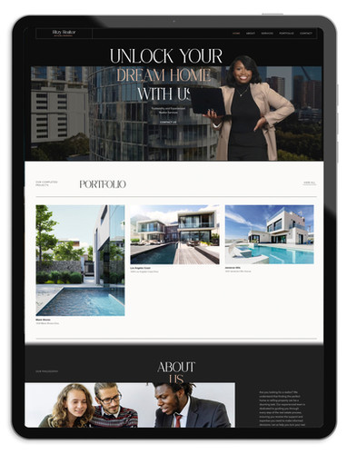 Build a Stylish Realtor Website | Realtor Website Template | Wix