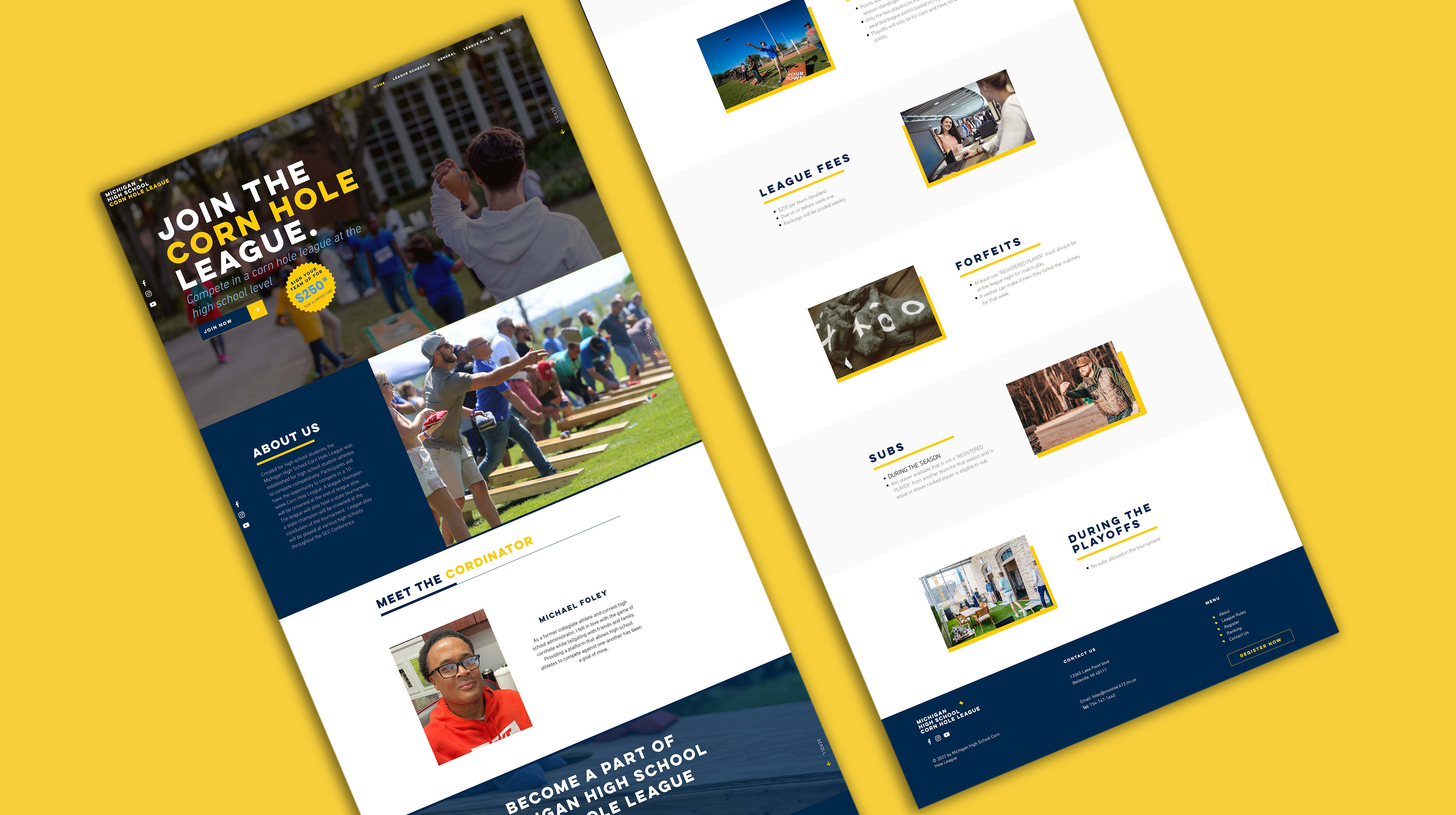WIX WEBSITE EXAMPLES: Sports Website Examples