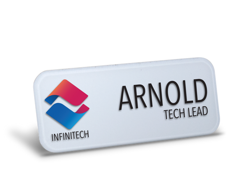 Shadow Series Name Badges | badgeconcepts