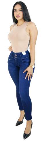 3 Button Skinny Jeans White Label | Denim Manufacturing