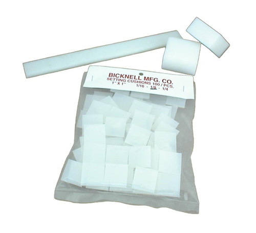 Setting Strips, Blocks, and Cushions | bicknellsupply