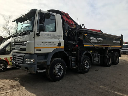 Trevor Brooke Grab Services Ltd | Grab Lorry | Worcestershire, UK