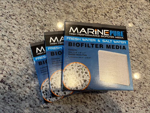 Marine Pure Biofilter Media Plate | Real Reef Canada