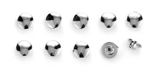 Cover caps chrome for allen head bolts M10 DIN 912 - 10 pieces | MEN´S FUEL