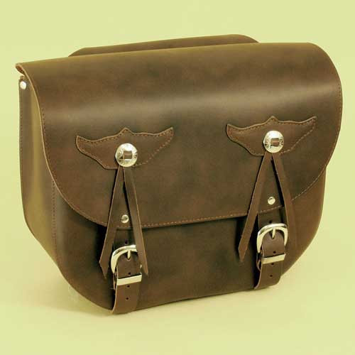 Alforges de couro castanhos | MEN´S FUEL