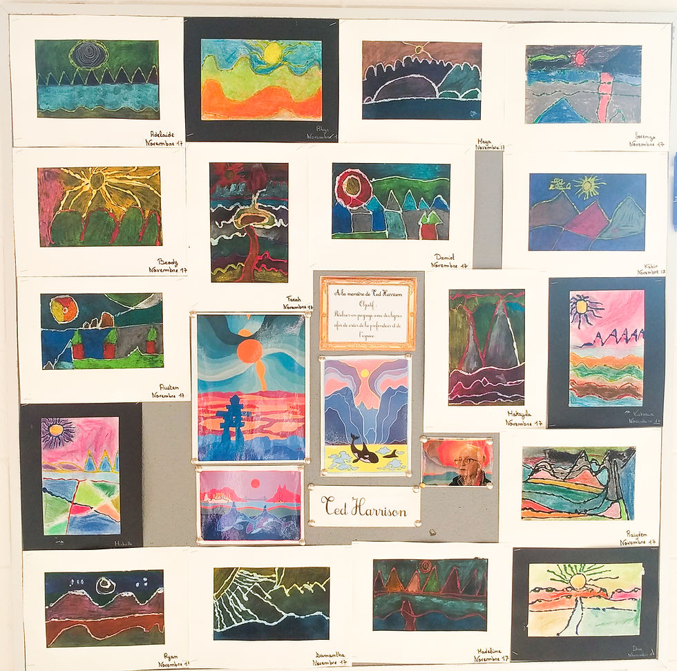 À la manière de Ted Harrison