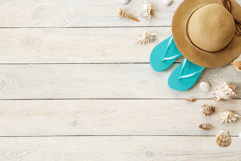 The summer holiday schedule