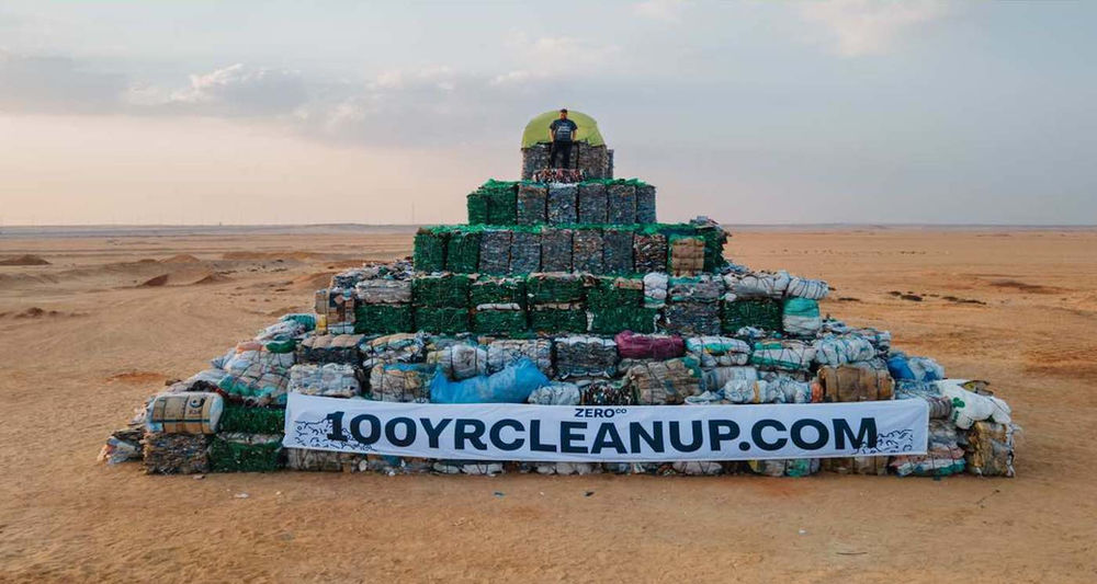 Egypt now has a Pyramid of Plastic Trash
