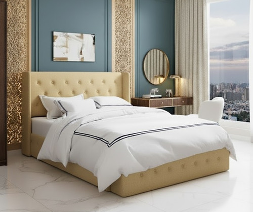 Buy Pixel Double Bed With Storage - Flat 30% OFF | Golden Paradise