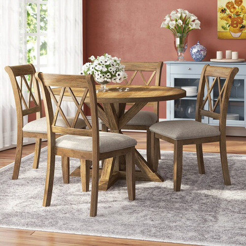Buy Round 4 Seater Dining Table Set Online - Flat 30% OFF.