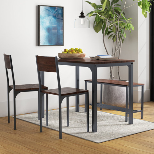 Buy Sleek 4 Seater Dining Table Set Online - 30% OFF Online