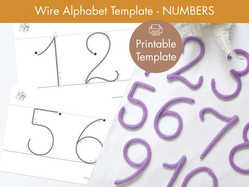 Number templates | Oh Hello Joy