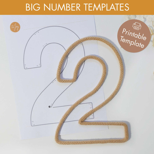 Big number templates | Oh Hello Joy