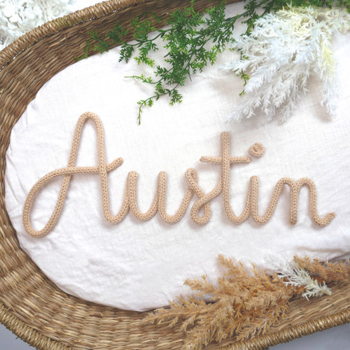 KNITTED NAMES | Oh Hello Joy