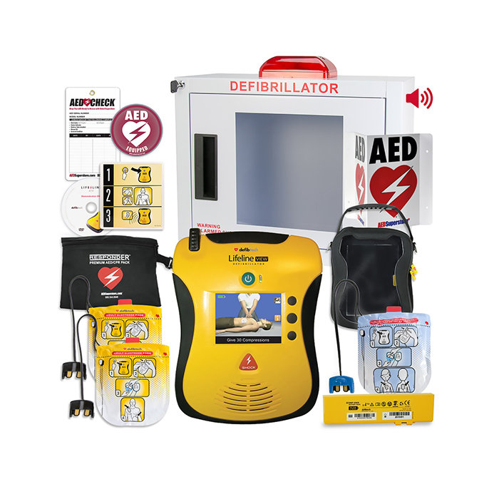 Defibtech Lifeline View AED Value Package