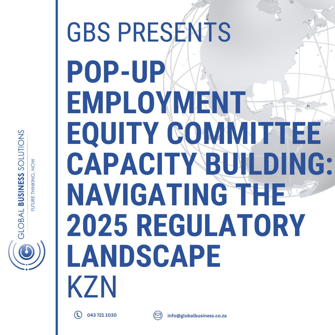 KZN Pop-Up Employment Equity Committee Capacity Building: Navigating ...