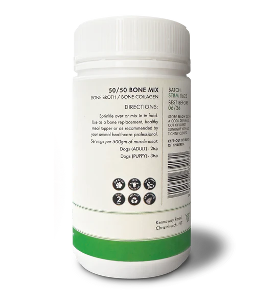 Megabone - 50/50 Bone Broth & Collagen | The Healthy Hound