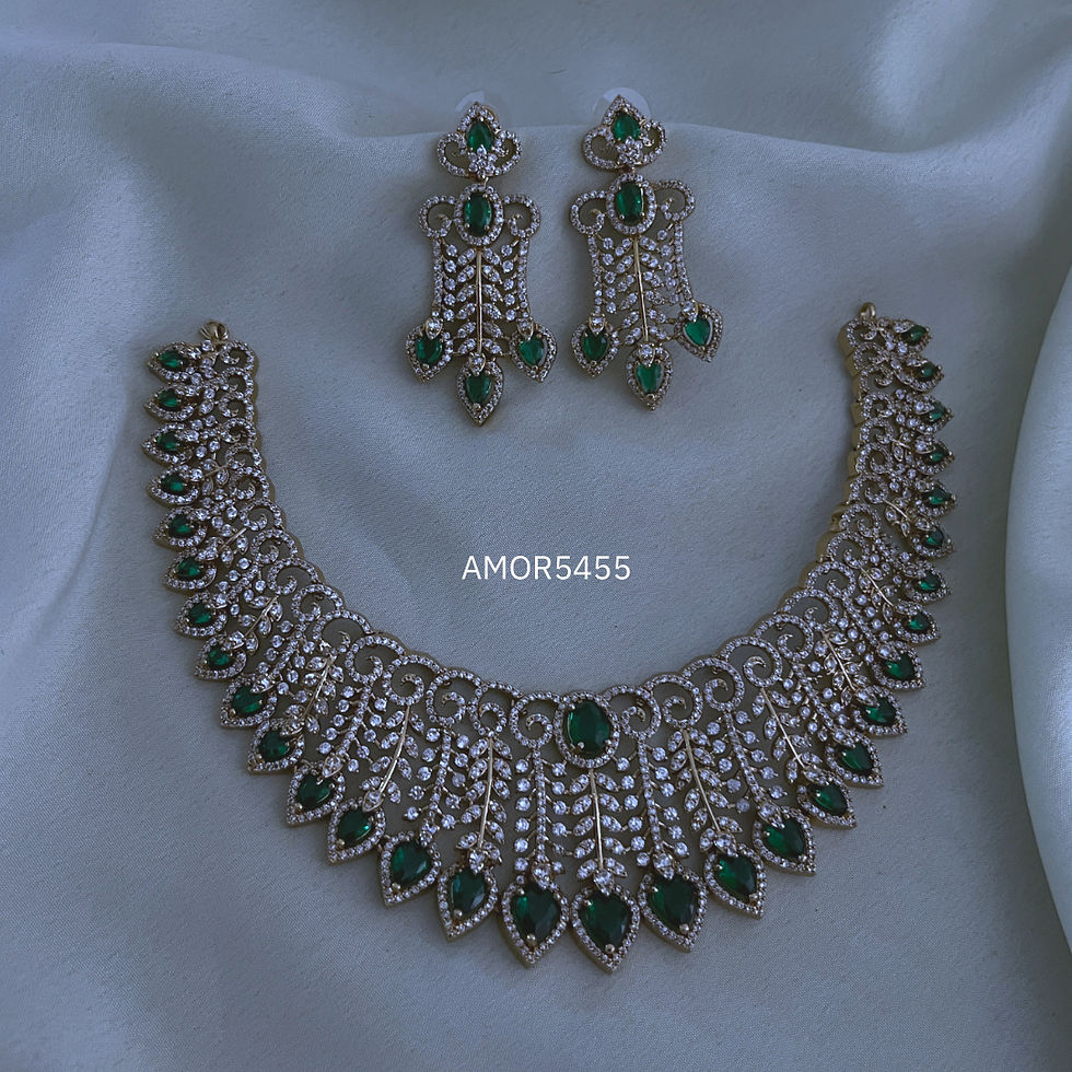 Antique Polished Short Necklace - AMOR5455 | Amora Art and Jewels