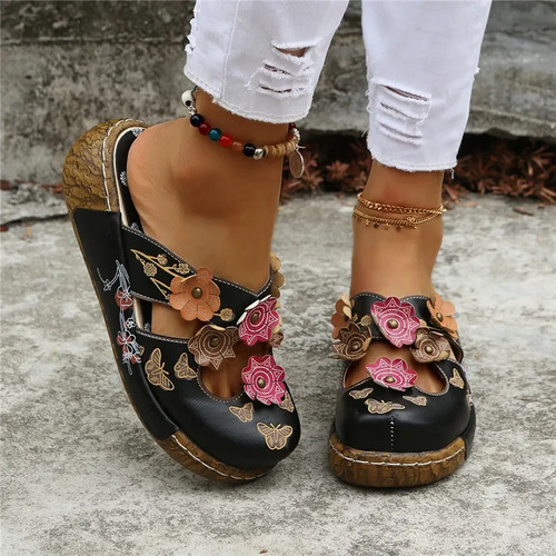Blossom Boho flats | Rockaflat.com