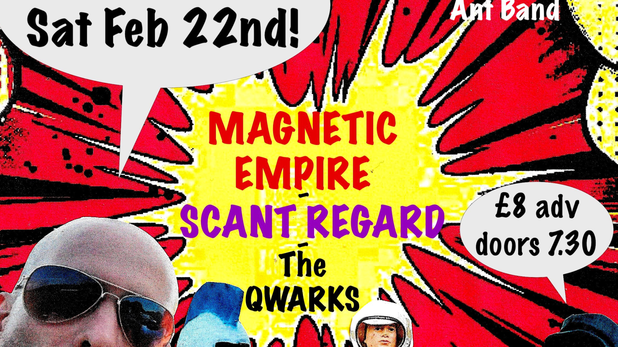 Cellar Dweller 12: MAGNETIC EMPIRE, SCANT REGARD, THE QWARKS, DJ ROBBER ...