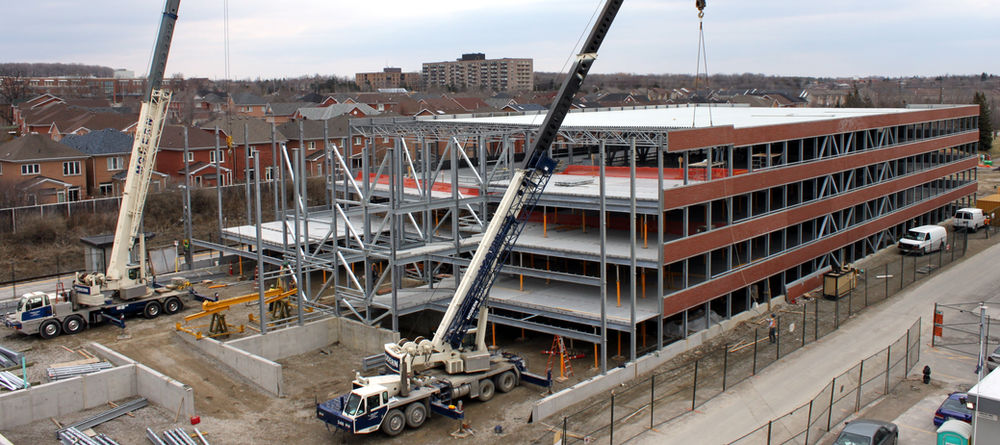 How long does it take to build a parking structure?